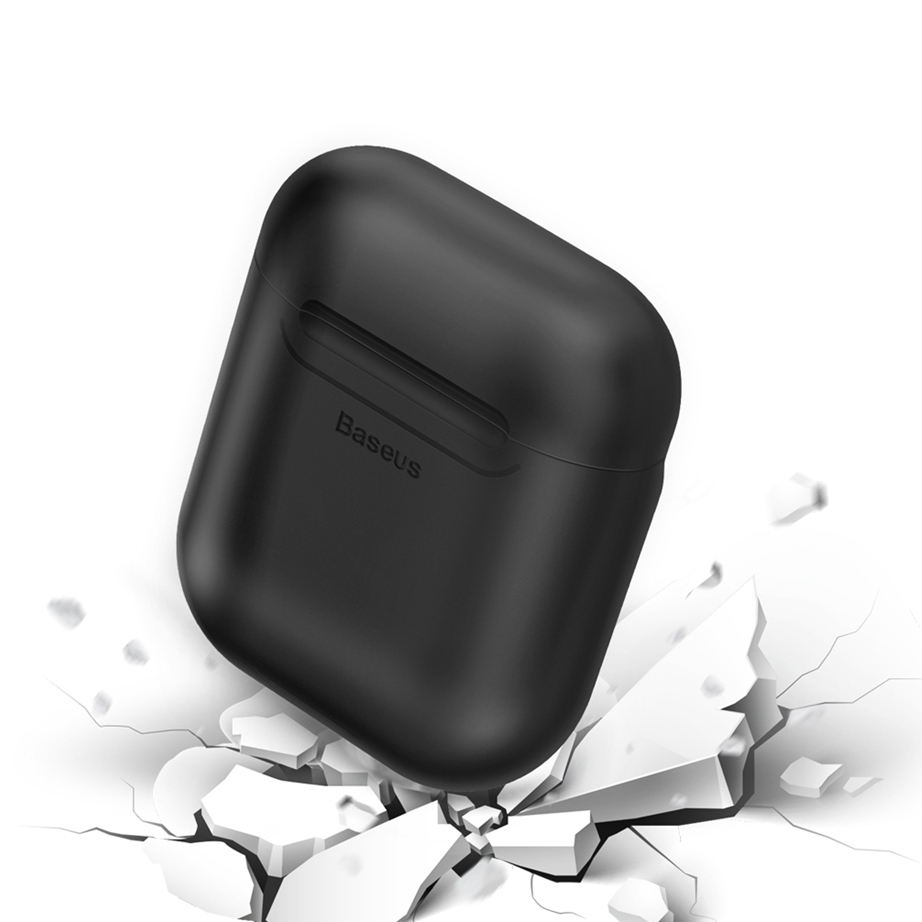 Baseus Wireless Charging Case for Apple AirPods (Black)